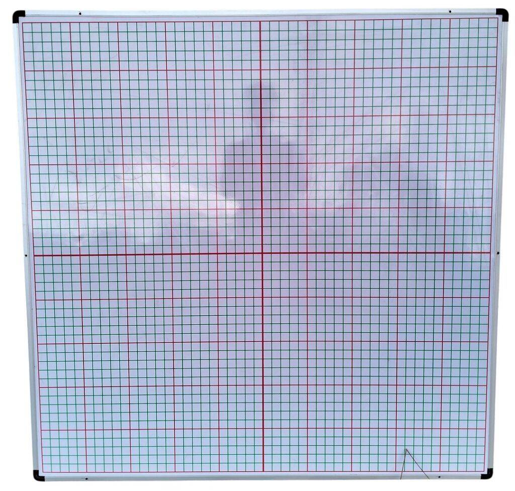4x4ft Grid Whiteboard Kenya | Epitomy Heavy Duty Board