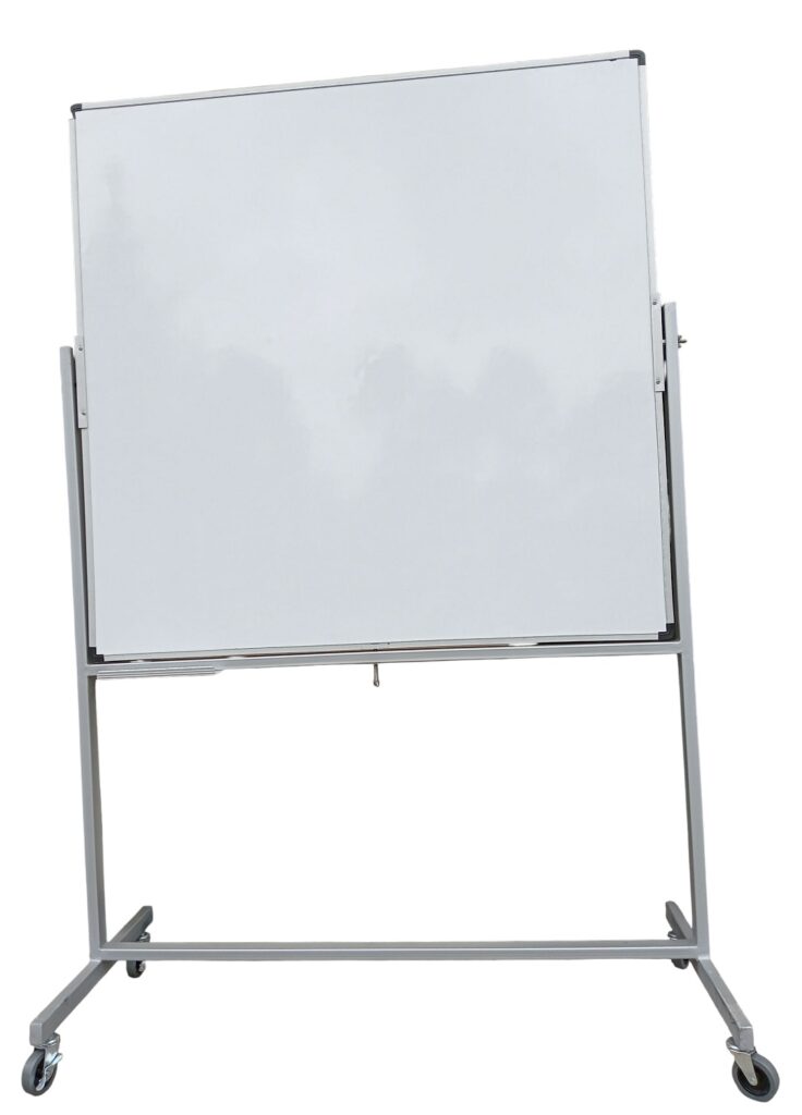 4x4ft Double Sided Rotational Whiteboard Kenya | Epitomy Portable Board